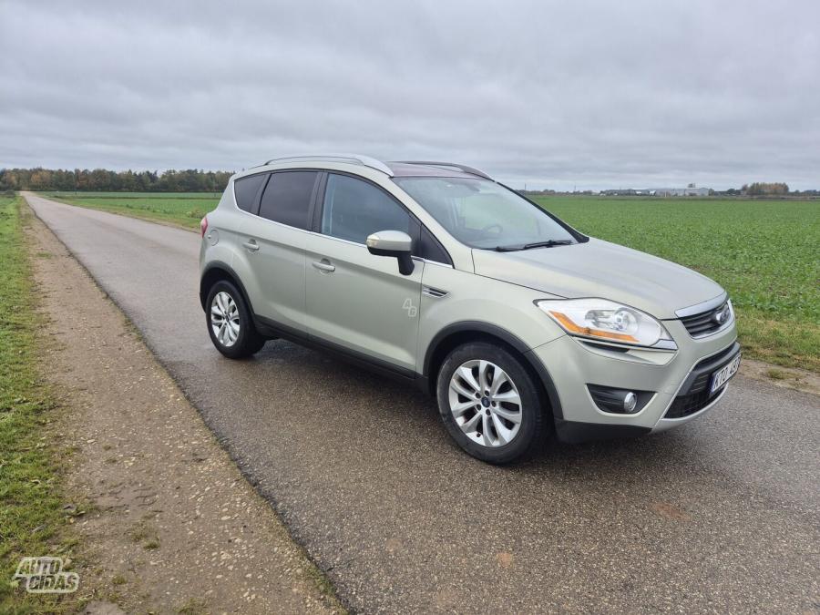 Pelēks Ford Kuga 2008 Viļņa, ar dzinēja tilpumu 2.00 L un nobraukumu 230 tūkst. km par 2300 €, foto 5 vietnē AUTOMOTO.COM.LV