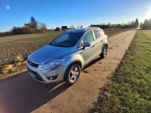 Pelēks Ford Kuga 2009 Kupiškis, ar dzinēja tilpumu 2.00 L un nobraukumu 288 tūkst. km par 3990 €, foto  vietnē AUTOMOTO.COM.LV