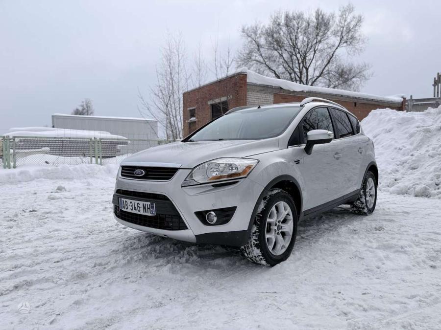 Pelēks Ford Kuga 2009 Šauļi, ar dzinēja tilpumu 2.00 L un nobraukumu 205 tūkst. km par 3900 €, foto 3 vietnē AUTOMOTO.COM.LV