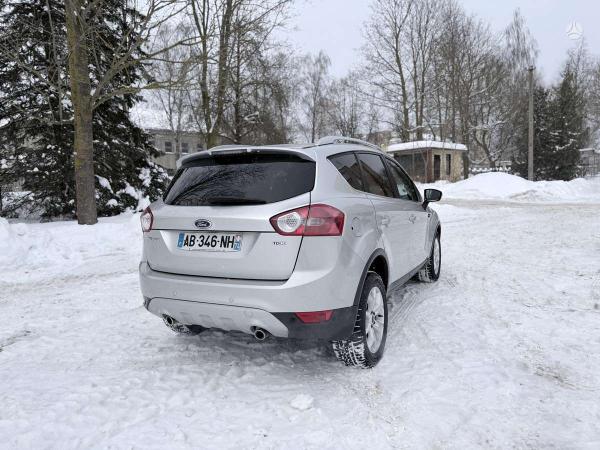Grey Ford Kuga 2009 in Siauliai, with an engine capacity of 2.00 L and mileage of 205 thousand km for 3900 €, photo 10 on AUTOMOTO.COM.LV