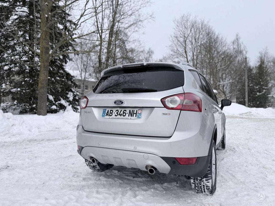 Pelēks Ford Kuga 2009 Šauļi, ar dzinēja tilpumu 2.00 L un nobraukumu 205 tūkst. km par 3900 €, foto 11 vietnē AUTOMOTO.COM.LV