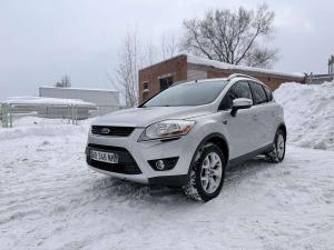 Grey Ford Kuga 2009 in Siauliai, with an engine capacity of 2.00 L and mileage of 205 thousand km for 3900 €, photo 3 on AUTOMOTO.COM.LV