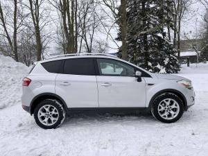 Grey Ford Kuga 2009 in Siauliai, with an engine capacity of 2.00 L and mileage of 205 thousand km for 3900 €, photo 7 on AUTOMOTO.COM.LV