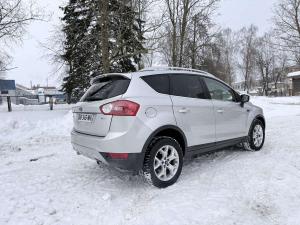 Grey Ford Kuga 2009 in Siauliai, with an engine capacity of 2.00 L and mileage of 205 thousand km for 3900 €, photo 9 on AUTOMOTO.COM.LV