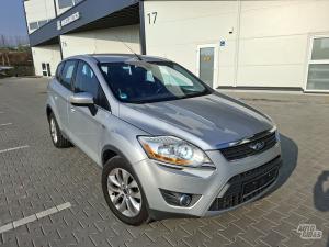 Grey Ford Kuga 2009 in Vilnius, with an engine capacity of 2.00 L and mileage of 302 thousand km for 4950 €, photo 2 on AUTOMOTO.COM.LV