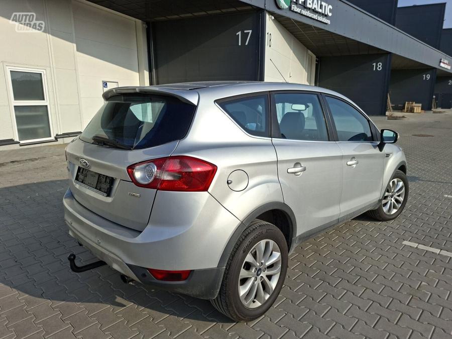 Pelēks Ford Kuga 2009 Viļņa, ar dzinēja tilpumu 2.00 L un nobraukumu 302 tūkst. km par 4950 €, foto 3 vietnē AUTOMOTO.COM.LV