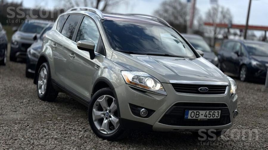 Pelēks Ford Kuga 2009 Jelgava, ar dzinēja tilpumu 2.00 L un nobraukumu 296 tūkst. km par 4990 €, foto 3 vietnē AUTOMOTO.COM.LV