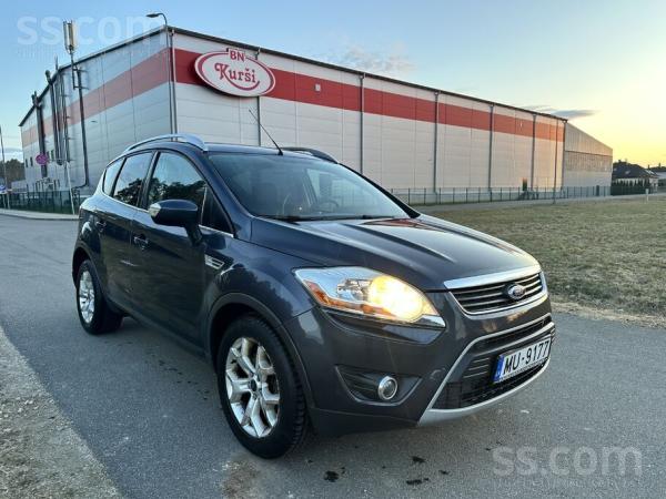 Pelēks Ford Kuga 2009 Rīga, ar dzinēja tilpumu 2.00 L un nobraukumu 251 tūkst. km par 4800 €, foto 2 vietnē AUTOMOTO.COM.LV