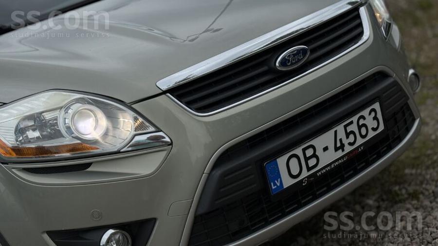 Pelēks Ford Kuga 2009 Rīga, ar dzinēja tilpumu 2.00 L un nobraukumu 297 tūkst. km par 4990 €, foto 6 vietnē AUTOMOTO.COM.LV