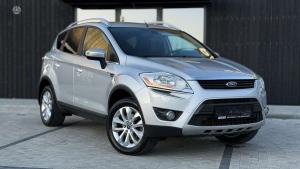 Grey Ford Kuga 2009 in Siauliai, with an engine capacity of 2.00 L and mileage of 269 thousand km for 6999 €, photo 4 on AUTOMOTO.COM.LV