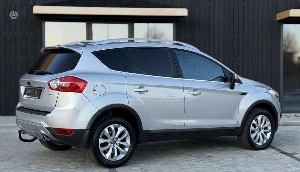 Grey Ford Kuga 2009 in Siauliai, with an engine capacity of 2.00 L and mileage of 269 thousand km for 6999 €, photo 7 on AUTOMOTO.COM.LV