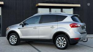 Grey Ford Kuga 2009 in Siauliai, with an engine capacity of 2.00 L and mileage of 269 thousand km for 6999 €, photo 10 on AUTOMOTO.COM.LV