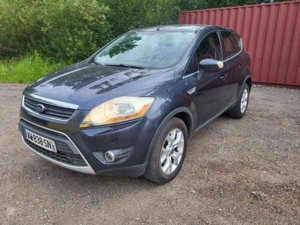 Grey Ford Kuga 2009 in Kaunas, with an engine capacity of 2.00 L and mileage of 230 thousand km for 3700 €, photo 1 on AUTOMOTO.COM.LV
