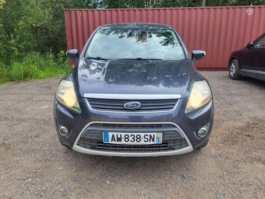Pelēks Ford Kuga 2009 Kauņa, ar dzinēja tilpumu 2.00 L un nobraukumu 230 tūkst. km par 3700 €, foto 4 vietnē AUTOMOTO.COM.LV