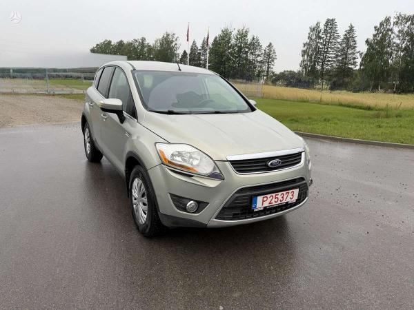 Grey Ford Kuga 2009 in Siauliai, with an engine capacity of 2.00 L and mileage of 346 thousand km for 3650 €, photo 7 on AUTOMOTO.COM.LV