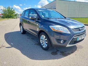 Grey Ford Kuga 2009 in Radviliskis, with an engine capacity of 2.00 L and mileage of 254 thousand km for 4499 €, photo 4 on AUTOMOTO.COM.LV