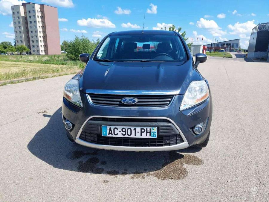 Grey Ford Kuga 2009 in Radviliskis, with an engine capacity of 2.00 L and mileage of 254 thousand km for 4499 €, photo 8 on AUTOMOTO.COM.LV