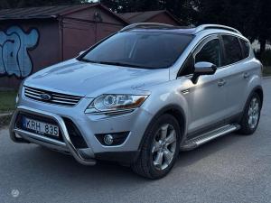 Pelēks Ford Kuga 2009 Ukmergė, ar dzinēja tilpumu 2.00 L un nobraukumu 414 tūkst. km par 3350 €, foto  vietnē AUTOMOTO.COM.LV