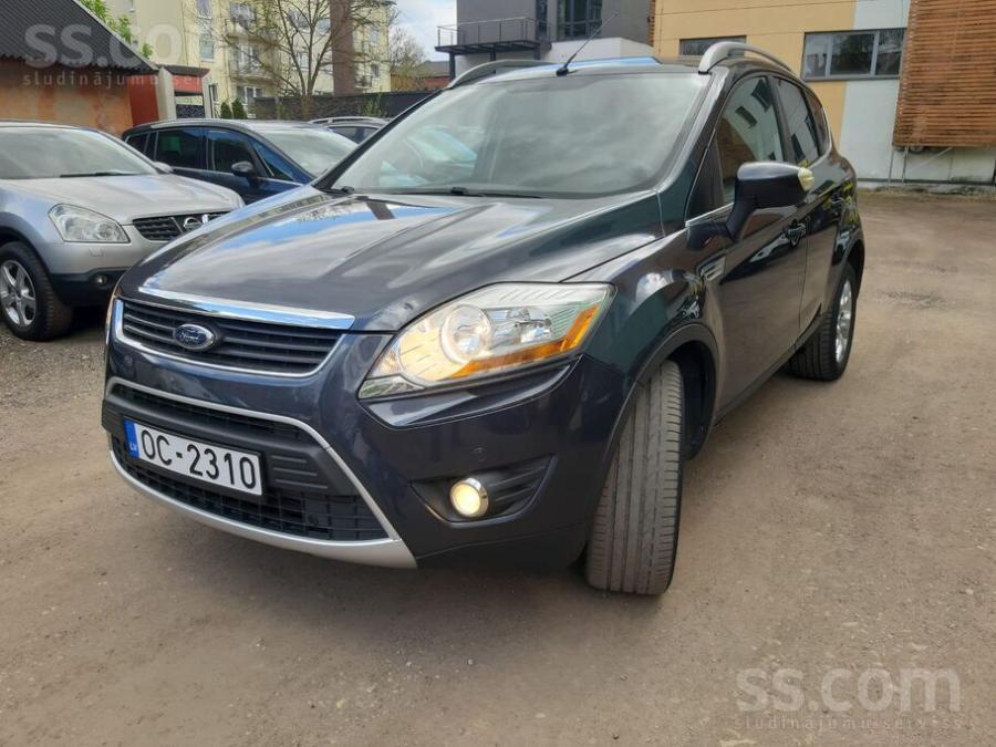 Pelēks Ford Kuga 2010 Daugavpils, ar dzinēja tilpumu 2.00 L un nobraukumu 0 tūkst. km par 6750 €, foto 2 vietnē AUTOMOTO.COM.LV