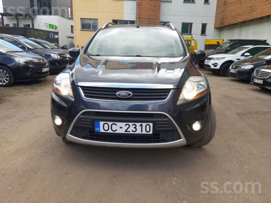Pelēks Ford Kuga 2010 Daugavpils, ar dzinēja tilpumu 2.00 L un nobraukumu 0 tūkst. km par 6750 €, foto 3 vietnē AUTOMOTO.COM.LV