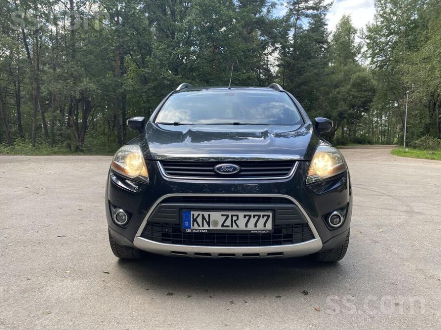 Grey Ford Kuga 2010 in Riga, with an engine capacity of 2.00 L and mileage of 0 thousand km for 5599 €, photo 2 on AUTOMOTO.COM.LV