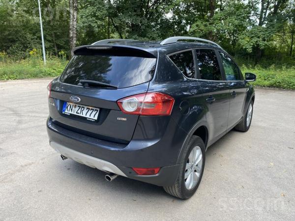 Grey Ford Kuga 2010 in Riga, with an engine capacity of 2.00 L and mileage of 0 thousand km for 5599 €, photo 5 on AUTOMOTO.COM.LV