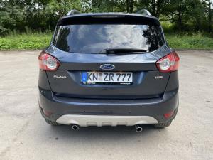 Grey Ford Kuga 2010 in Riga, with an engine capacity of 2.00 L and mileage of 0 thousand km for 5599 €, photo 8 on AUTOMOTO.COM.LV