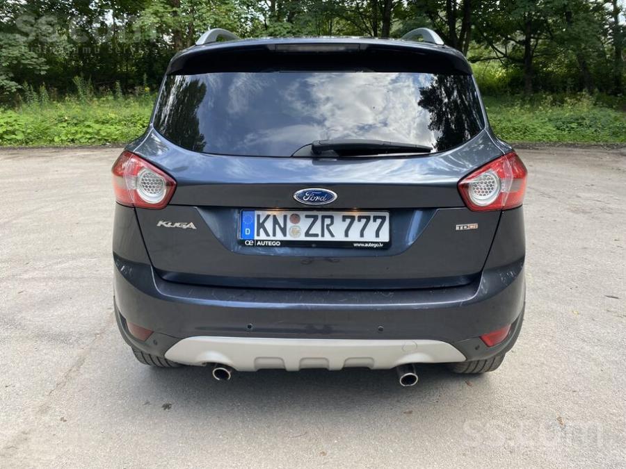 Grey Ford Kuga 2010 in Riga, with an engine capacity of 2.00 L and mileage of 0 thousand km for 5599 €, photo 8 on AUTOMOTO.COM.LV