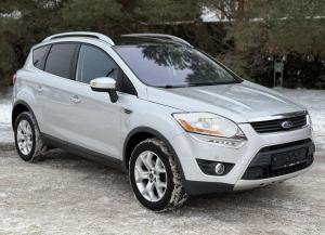 Grey Ford Kuga 2010 in Ukmerge, with an engine capacity of 2.00 L and mileage of 280 thousand km for 4900 €, photo  on AUTOMOTO.COM.LV