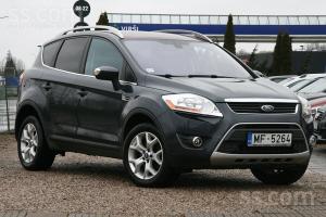 Pelēks Ford Kuga 2010 Tukums, ar dzinēja tilpumu 2.00 L un nobraukumu 358 tūkst. km par 5850 €, foto 3 vietnē AUTOMOTO.COM.LV