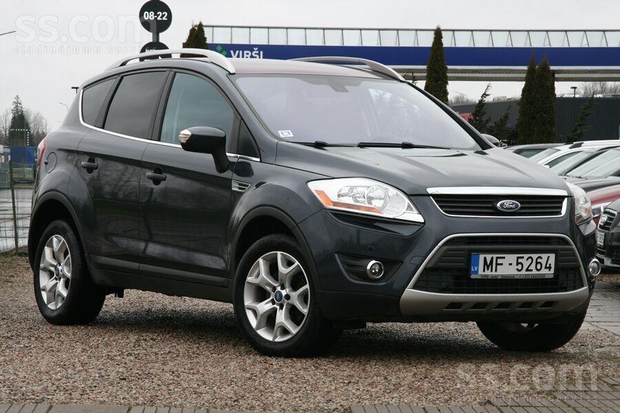 Pelēks Ford Kuga 2010 Tukums, ar dzinēja tilpumu 2.00 L un nobraukumu 358 tūkst. km par 5850 €, foto 3 vietnē AUTOMOTO.COM.LV