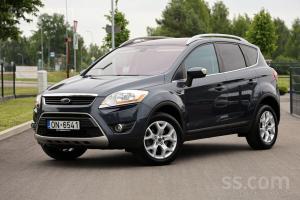 Grey Ford Kuga 2010 in Jelgava, with an engine capacity of 2.00 L and mileage of 0 thousand km for 6450 €, photo  on AUTOMOTO.COM.LV