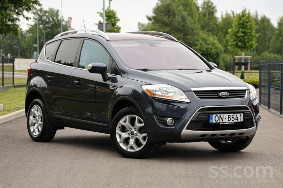 Grey Ford Kuga 2010 in Jelgava, with an engine capacity of 2.00 L and mileage of 0 thousand km for 6450 €, photo 4 on AUTOMOTO.COM.LV