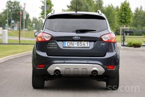 Grey Ford Kuga 2010 in Jelgava, with an engine capacity of 2.00 L and mileage of 0 thousand km for 6450 €, photo 6 on AUTOMOTO.COM.LV