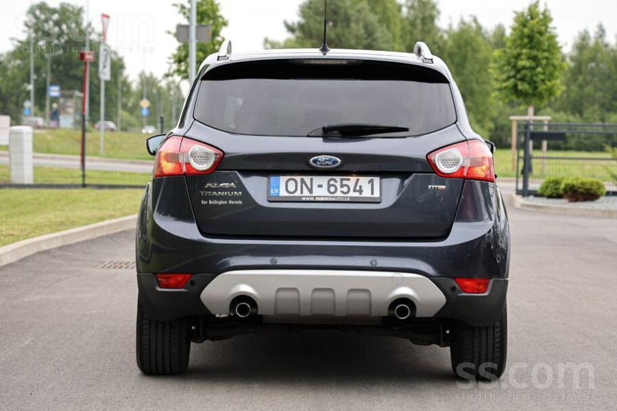 Grey Ford Kuga 2010 in Jelgava, with an engine capacity of 2.00 L and mileage of 0 thousand km for 6450 €, photo 6 on AUTOMOTO.COM.LV