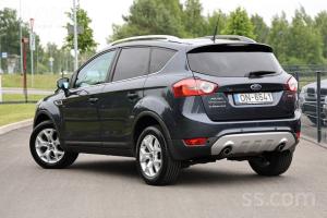 Grey Ford Kuga 2010 in Jelgava, with an engine capacity of 2.00 L and mileage of 0 thousand km for 6450 €, photo 7 on AUTOMOTO.COM.LV