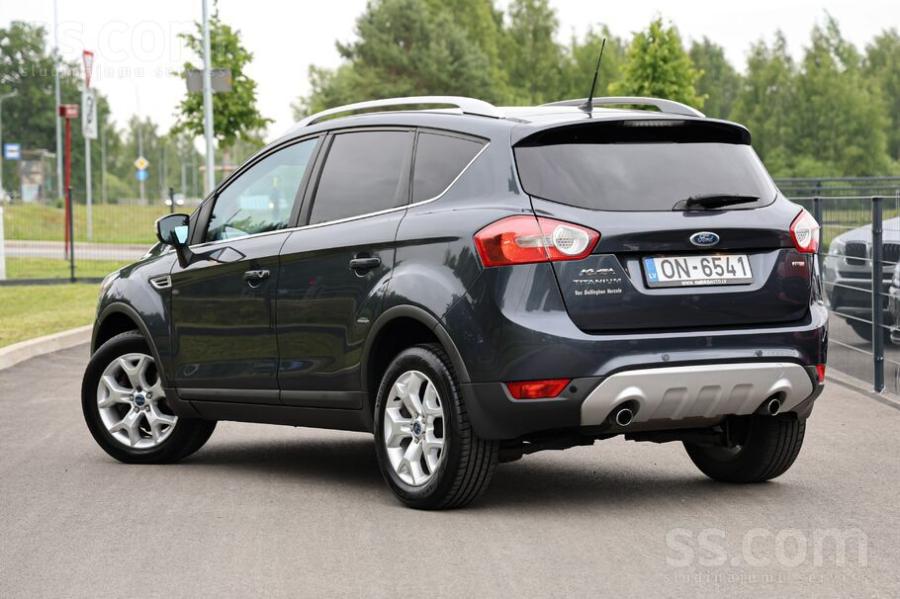 Grey Ford Kuga 2010 in Jelgava, with an engine capacity of 2.00 L and mileage of 0 thousand km for 6450 €, photo 7 on AUTOMOTO.COM.LV