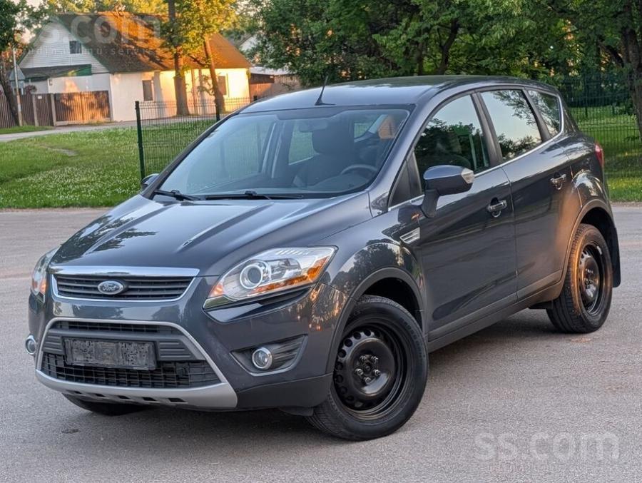 Grey Ford Kuga 2010 in Jurmala, with an engine capacity of 2.00 L and mileage of 0 thousand km for 4950 €, photo 1 on AUTOMOTO.COM.LV