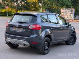 Grey Ford Kuga 2010 in Jurmala, with an engine capacity of 2.00 L and mileage of 0 thousand km for 4950 €, photo 4 on AUTOMOTO.COM.LV