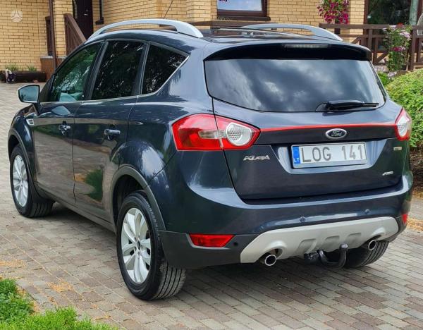 Pelēks Ford Kuga 2010 Plungė, ar dzinēja tilpumu 2.00 L un nobraukumu 307 tūkst. km par 5400 €, foto 4 vietnē AUTOMOTO.COM.LV