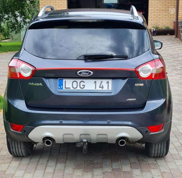 Pelēks Ford Kuga 2010 Plungė, ar dzinēja tilpumu 2.00 L un nobraukumu 307 tūkst. km par 5400 €, foto 5 vietnē AUTOMOTO.COM.LV