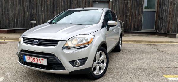 Pelēks Ford Kuga 2010 Utena, ar dzinēja tilpumu 2.00 L un nobraukumu 266 tūkst. km par 4600 €, foto 3 vietnē AUTOMOTO.COM.LV