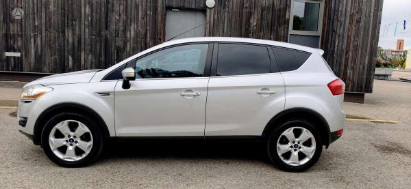 Pelēks Ford Kuga 2010 Utena, ar dzinēja tilpumu 2.00 L un nobraukumu 266 tūkst. km par 4600 €, foto 7 vietnē AUTOMOTO.COM.LV