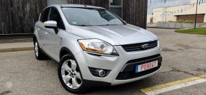Grey Ford Kuga 2010 in Utena, with an engine capacity of 2.00 L and mileage of 266 thousand km for 4600 €, photo 9 on AUTOMOTO.COM.LV