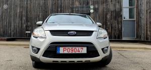 Grey Ford Kuga 2010 in Utena, with an engine capacity of 2.00 L and mileage of 266 thousand km for 4600 €, photo 10 on AUTOMOTO.COM.LV