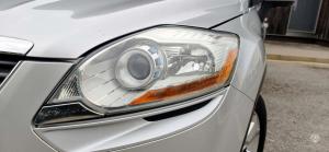 Grey Ford Kuga 2010 in Utena, with an engine capacity of 2.00 L and mileage of 266 thousand km for 4600 €, photo 11 on AUTOMOTO.COM.LV