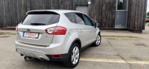 Grey Ford Kuga 2010 in Utena, with an engine capacity of 2.00 L and mileage of 266 thousand km for 4600 €, photo 12 on AUTOMOTO.COM.LV