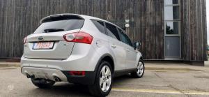 Grey Ford Kuga 2010 in Utena, with an engine capacity of 2.00 L and mileage of 266 thousand km for 4600 €, photo 13 on AUTOMOTO.COM.LV
