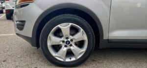 Grey Ford Kuga 2010 in Utena, with an engine capacity of 2.00 L and mileage of 266 thousand km for 4600 €, photo 17 on AUTOMOTO.COM.LV
