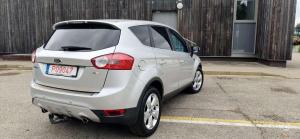 Grey Ford Kuga 2010 in Utena, with an engine capacity of 2.00 L and mileage of 266 thousand km for 4600 €, photo 12 on AUTOMOTO.COM.LV
